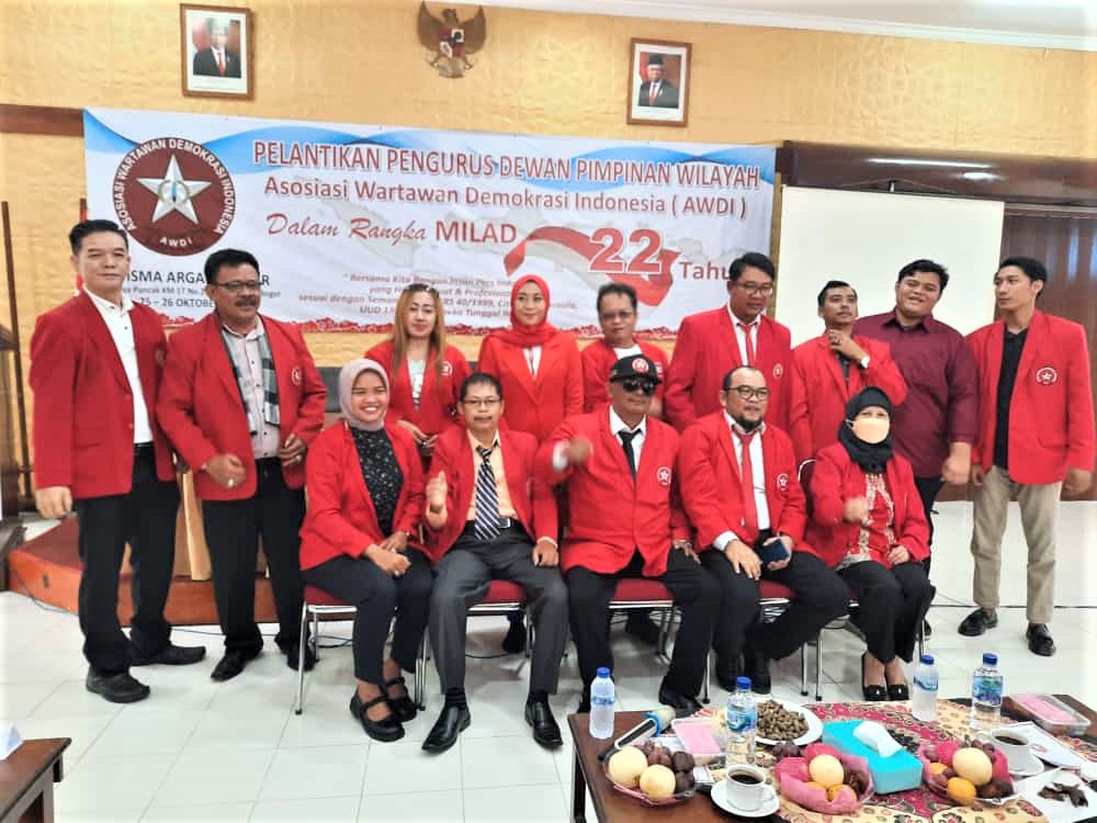 DPP AWDI gelar Pelantikan dan Kukuhkan 4 DPW – MEDIA INFO NUSANTARA